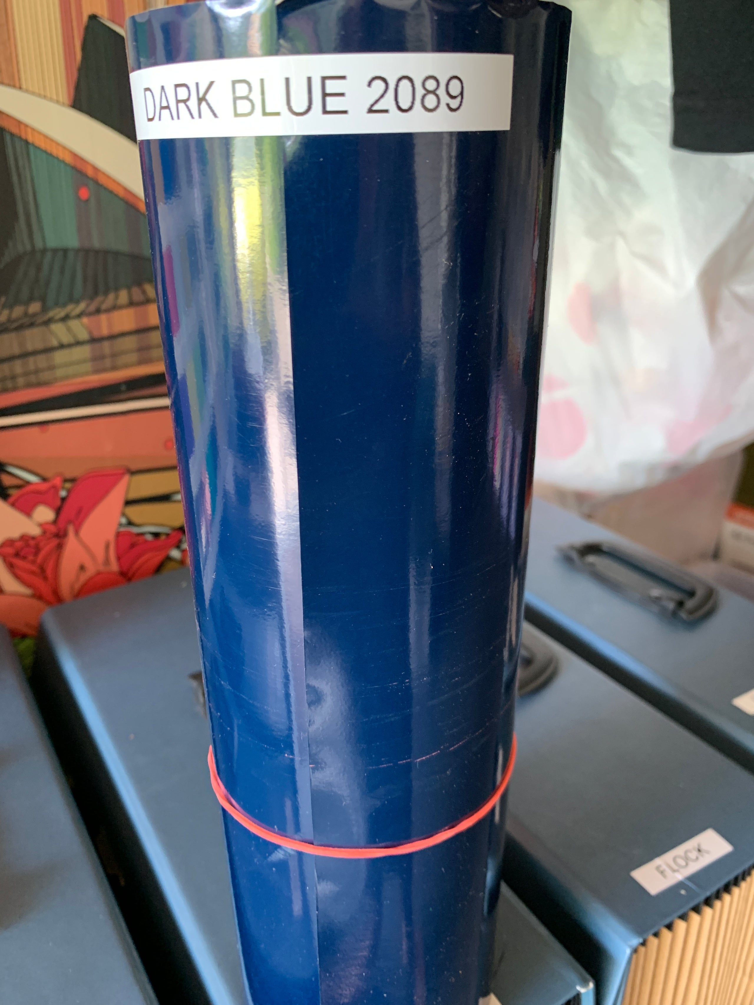 Dark Blue Decal 1 Metre NOS (LAST OF) | Central Coast Vinyl Stop