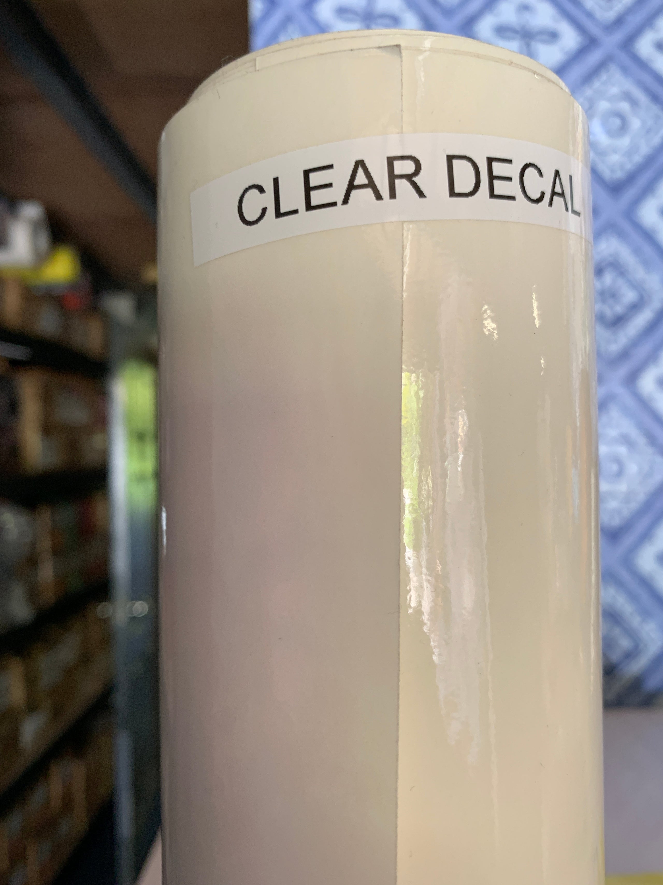 Clear Decal A4 | Central Coast Vinyl Stop
